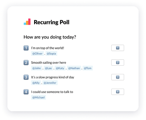 Simple Poll for Slack
